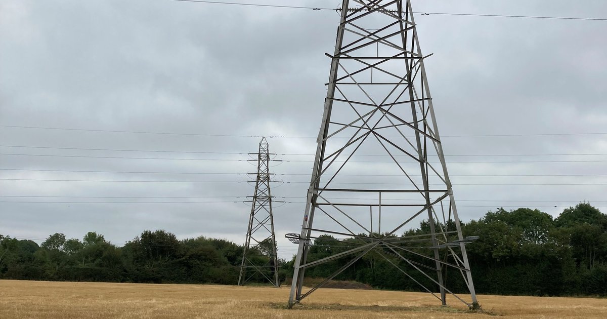 Proposed new National Grid route Chesterfield to Willington • CLA